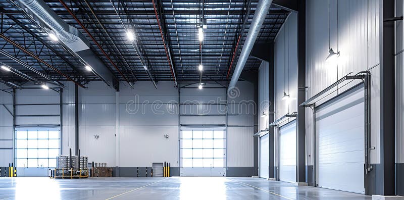Innovative Equipment Depot: Spacious Warehouse Creating an Inviting ...