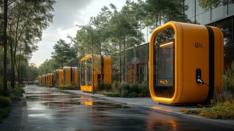 Innovative EV Charging Stations Designed for Sustainable Mobility Along ...