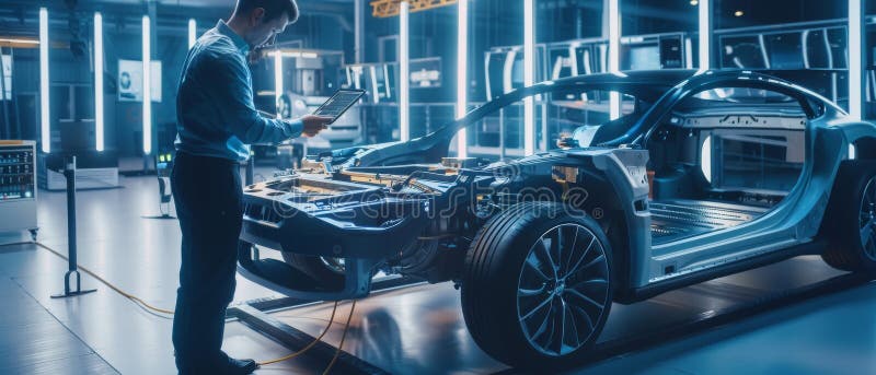 Innovative Facility: Vehicle Frame with Wheels Becomes a VFX Model ...