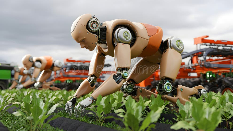 Innovative Farm Worker Robot for Efficient Planting of Seeds in Expansive Green Fields with ...
