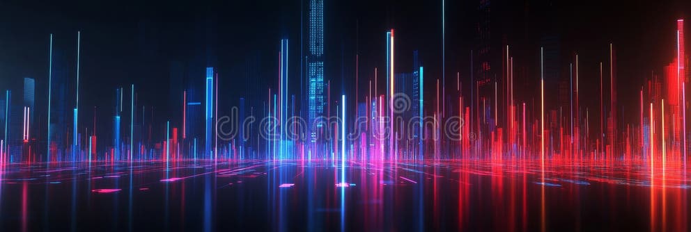 Innovative Financial Data Visualization Holographic Charts for ...