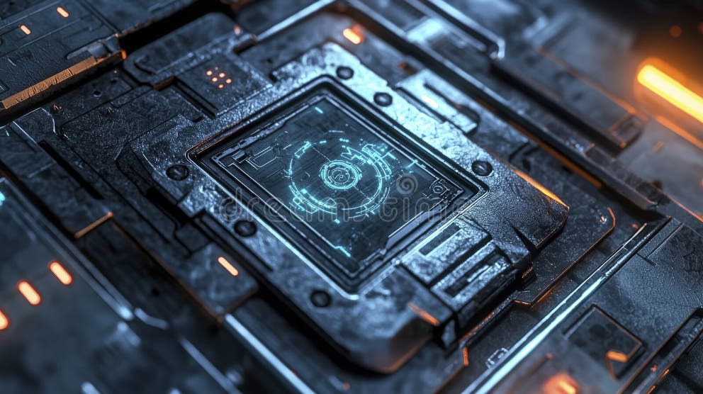 Innovative Fire Protection Systems a High-tech 3d Render of Risk ...