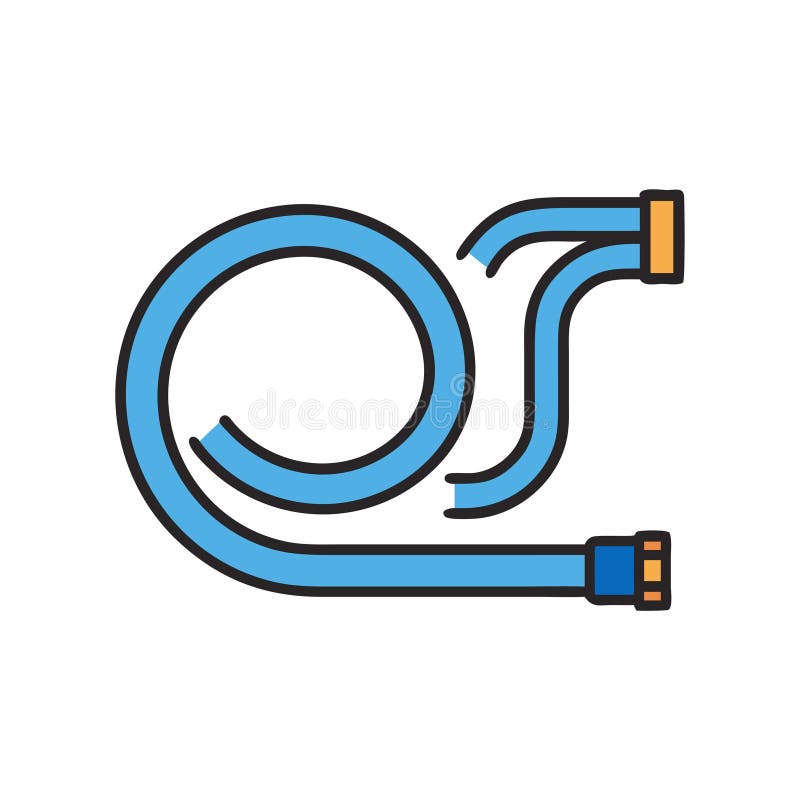 Innovative Flexible Pipe Design for Plumbing Stock Vector ...