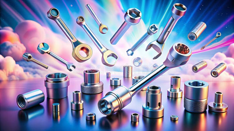 Innovative Floating Drive Socket Wrench Set an Artistic Mechanics Tool ...