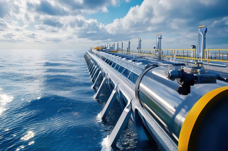 Innovative Floating Platform for Marine Energy Generation in Clear Blue ...