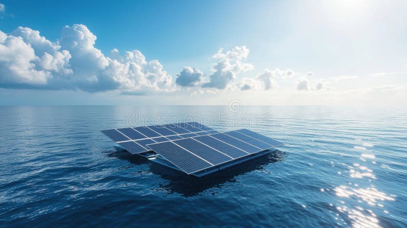 Innovative Floating Solar Panel in Ocean Promoting Sustainable Energy ...