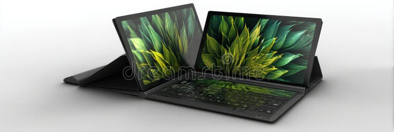 Innovative Foldable Touchscreen Tablet Transitions To a Sleek Laptop ...