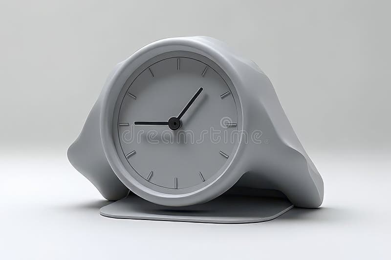 Innovative Folding Timepiece Concept Stock Illustration - Illustration ...