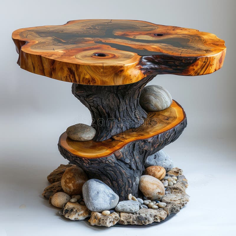 Innovative Furniture Concept - Showcasing a Creative Table Design Model ...