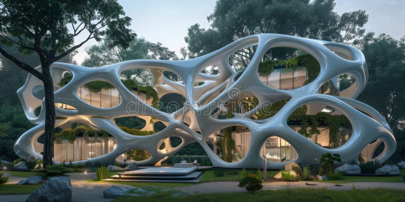 Innovative and Futuristic Organic Architecture Featuring Distinctive ...