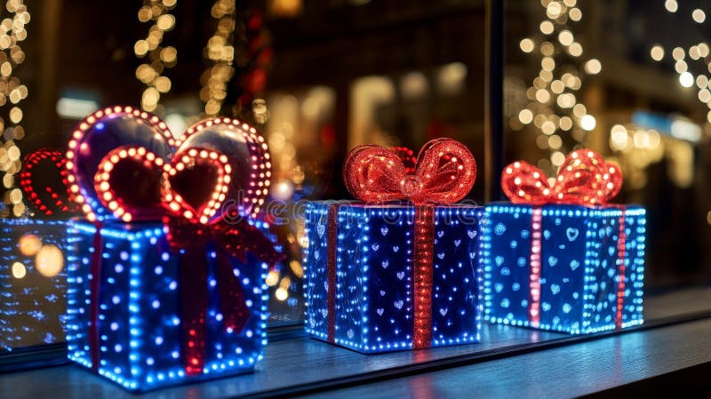 Innovative Gift Boxes Light Up for Valentine S Day Shoppers in a ...