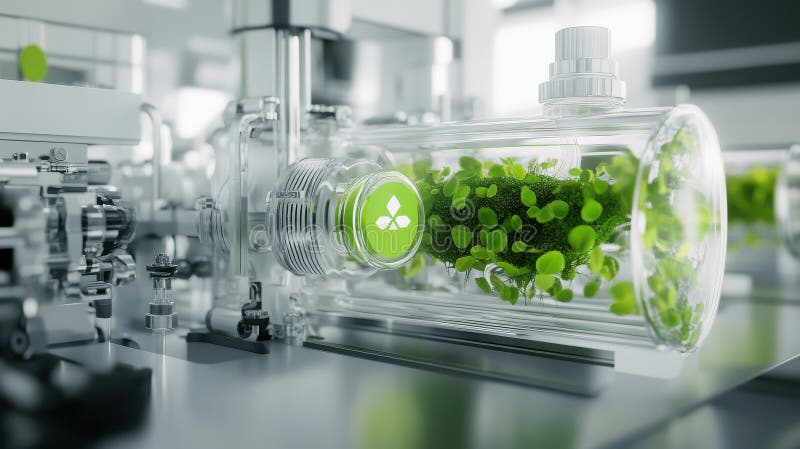 Innovative Green Energy Concept in High-tech Laboratory Setting. Stream ...