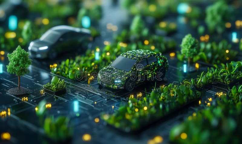 An Innovative Green Tech Concept Showcasing Sustainable Technology ...