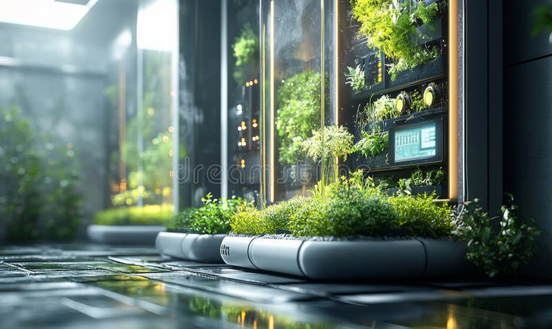 An Innovative Green Tech Concept Showcasing Sustainable Technology ...