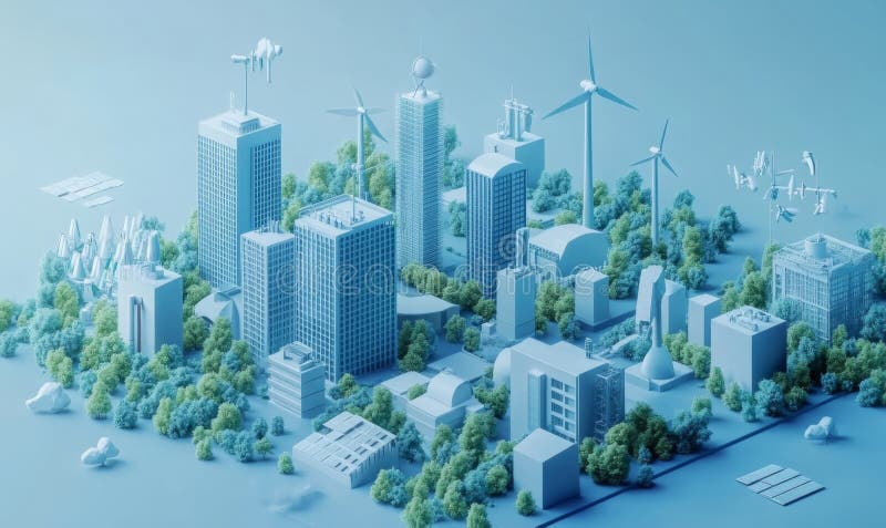 An Innovative Green Tech Concept Showcasing Sustainable Technology ...