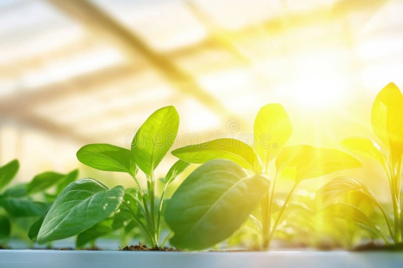 Innovative Greenhouse Showcasing Advanced Plant Growth Technologies ...