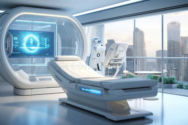 Innovative Healthcare Technology Design for Stock Illustration ...