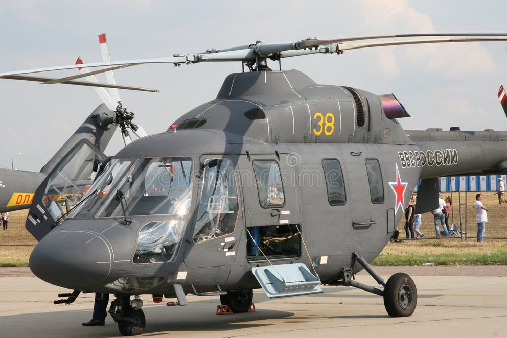 Innovative Helicopter Training Ansat-U Editorial Stock Image - Image of ...