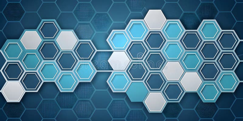 Innovative Hexagonal Designs for You Stock Illustration - Illustration ...