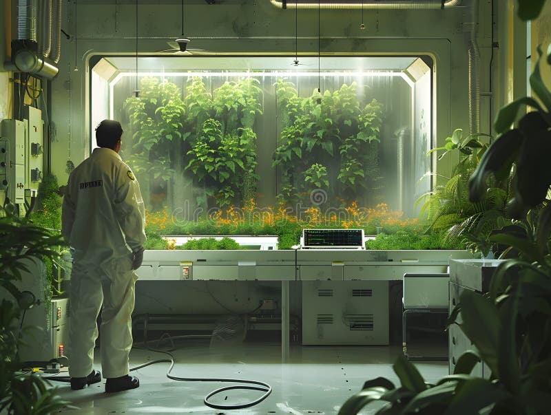 Innovative Hi-Tech Facility with Lush Greenery and Advanced Ventilation ...
