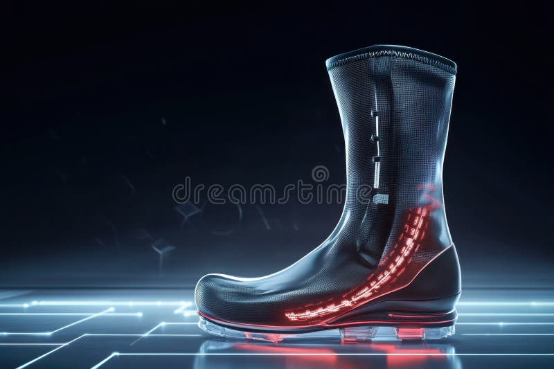 Innovative High-tech Boot Showcasing Modern Design and Functionality in ...