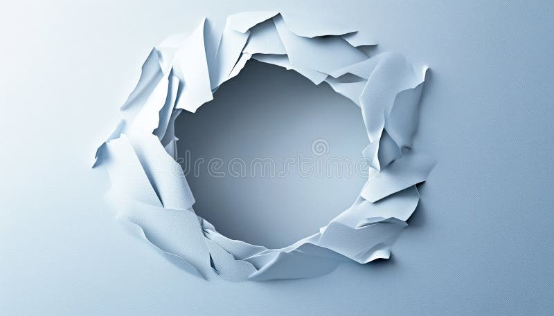 Innovative Hole Punch Technology for Paper Documents Stock Photo ...