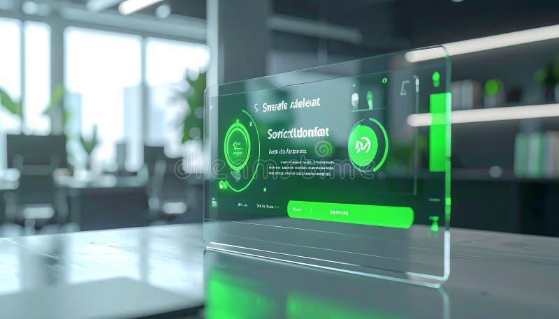 Innovative Holographic Displays Interactive Showcases in Modern Office ...