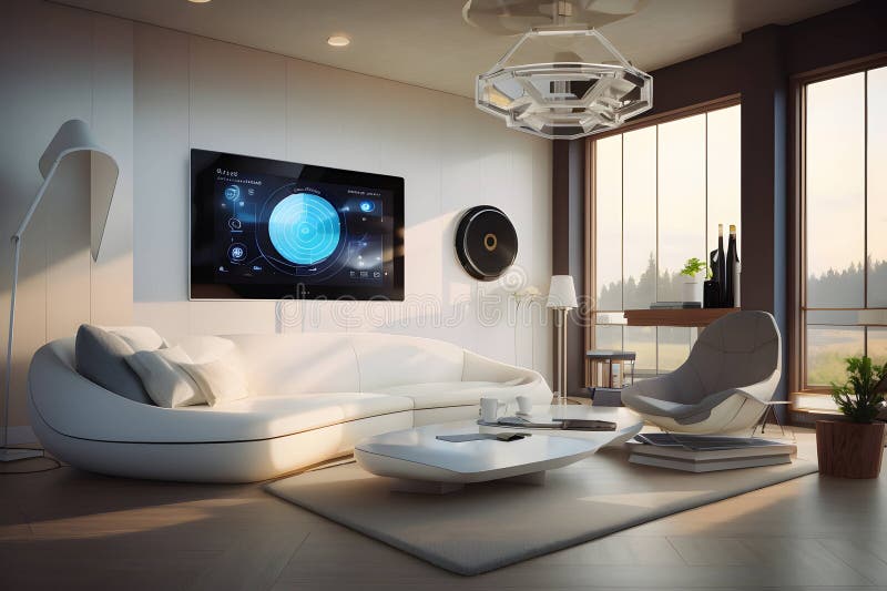 Innovative Home Solutions: Artwork Showcasing Cutting-Edge Technology ...