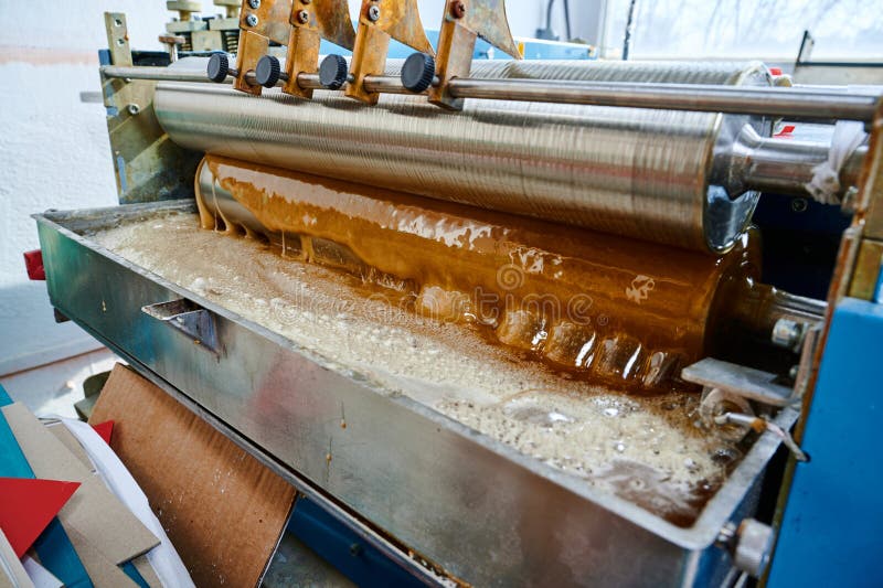 Innovative Hot Glue Application Machine Showcasing Precision and ...