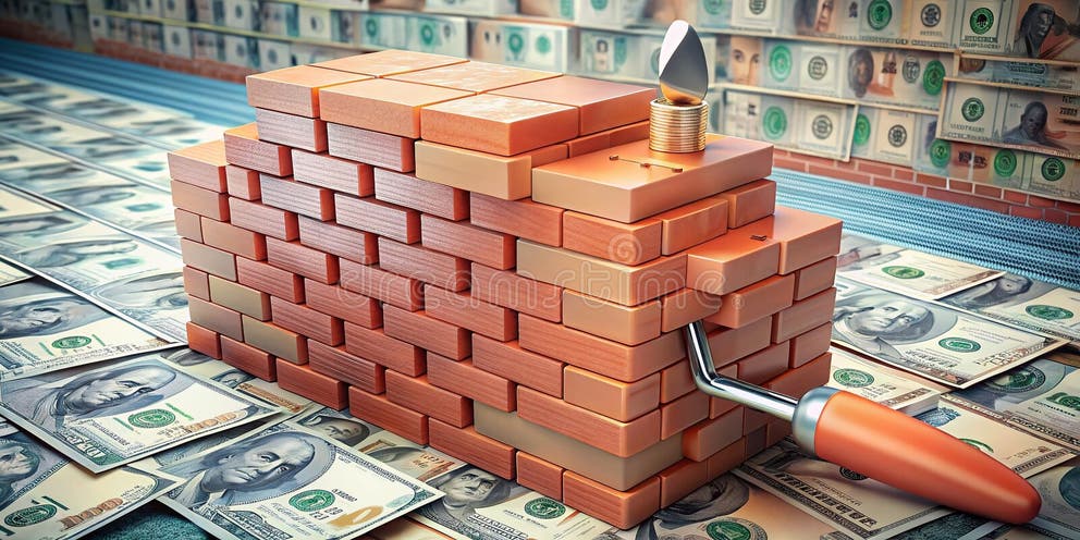 Innovative Housing Construction Planning a 3D Render Visualizing the ...