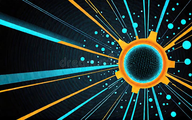 Abstract Business Science or Technology Background Vector Illustration ...