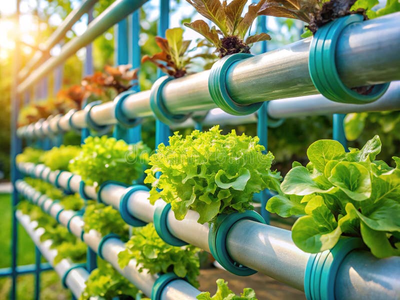 Innovative Vertical Hydroponic System Using Recycled Plastic Pipes for ...