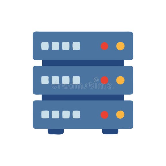 Innovative Build Server Icon Stock Vector - Illustration of design ...