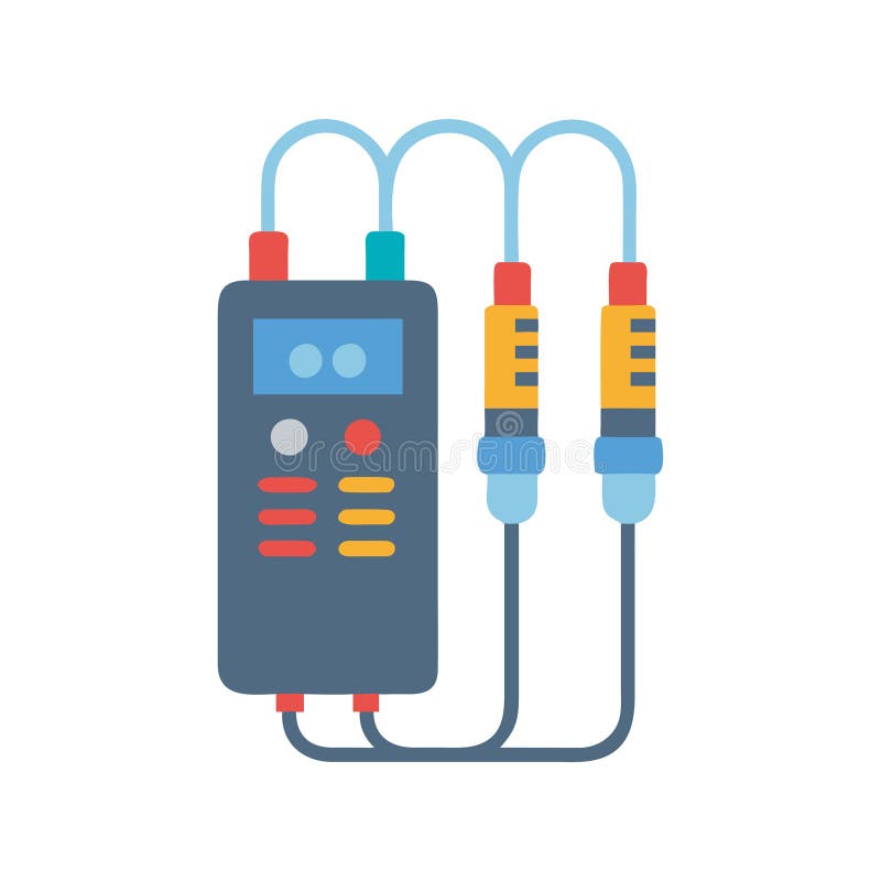 Innovative Cable Tester Icon Stock Vector - Illustration of graphic ...