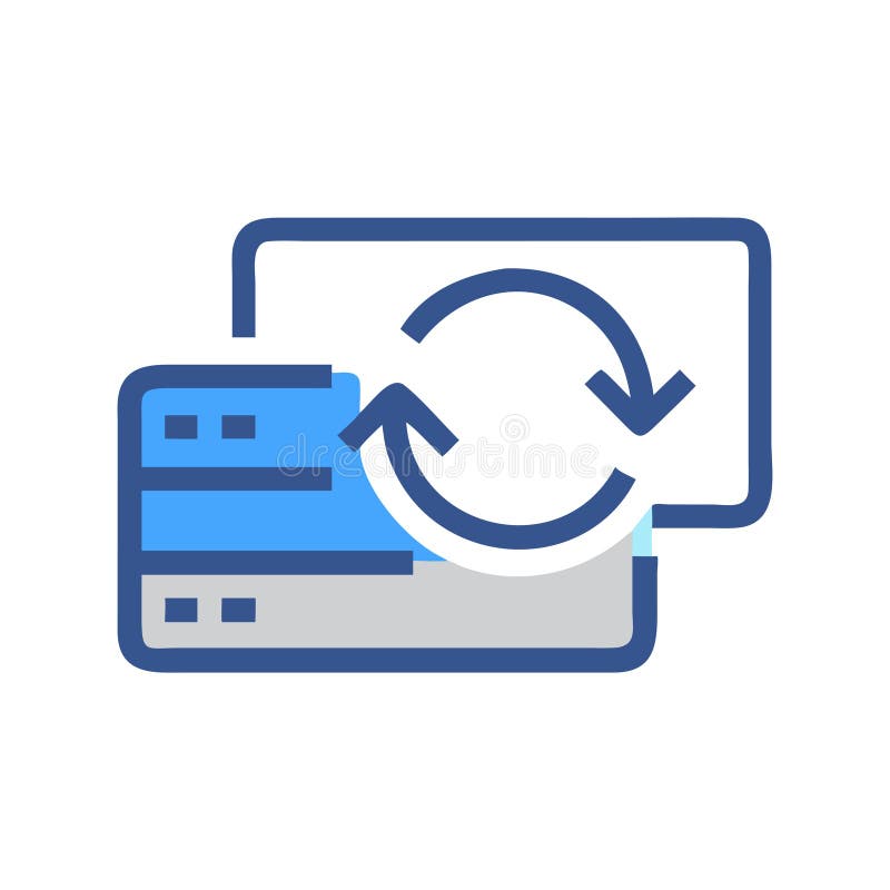 Innovative Icon for Incremental Restore Solutions Stock Vector ...