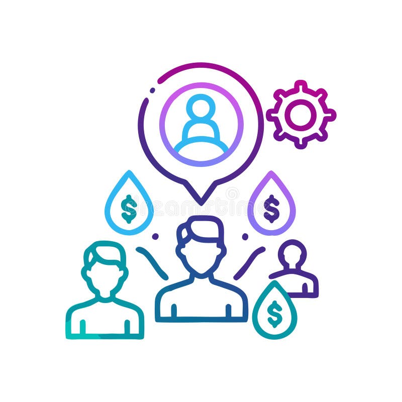 Innovative Icons for Social Entrepreneurship Concepts Stock Vector ...