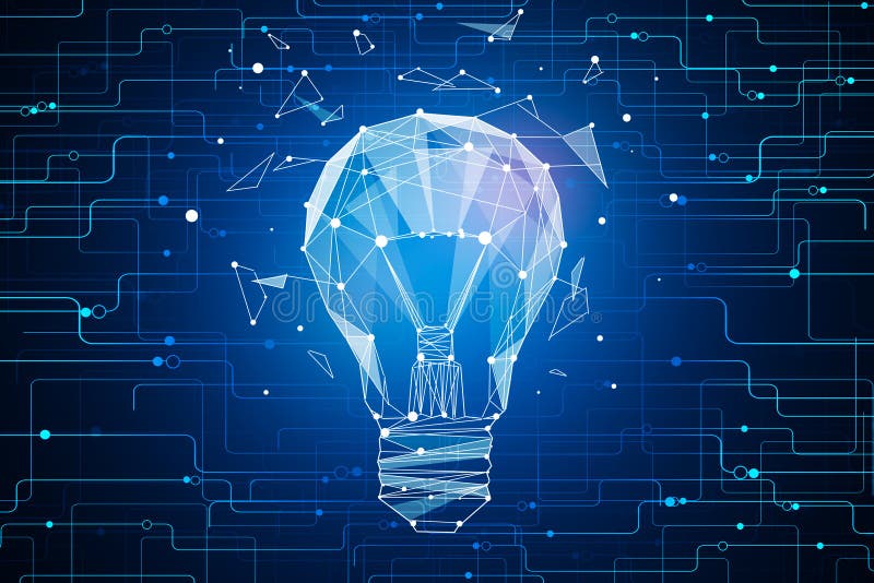Bulb Future Technology Connection Network, Innovation Background ... Bulb Future Technology Connection Network, Innovation Background ...
