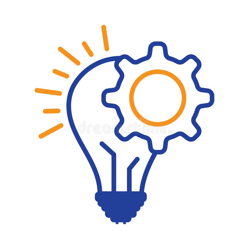 Innovative Idea Management Icon Stock Vector - Illustration of ...
