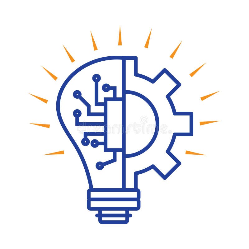 Innovative Idea Management Icon Stock Vector - Illustration of solution ...