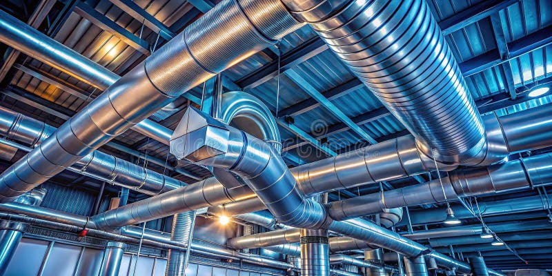 Innovative Industrial Ceiling Air Conditioning System Utilizing ...