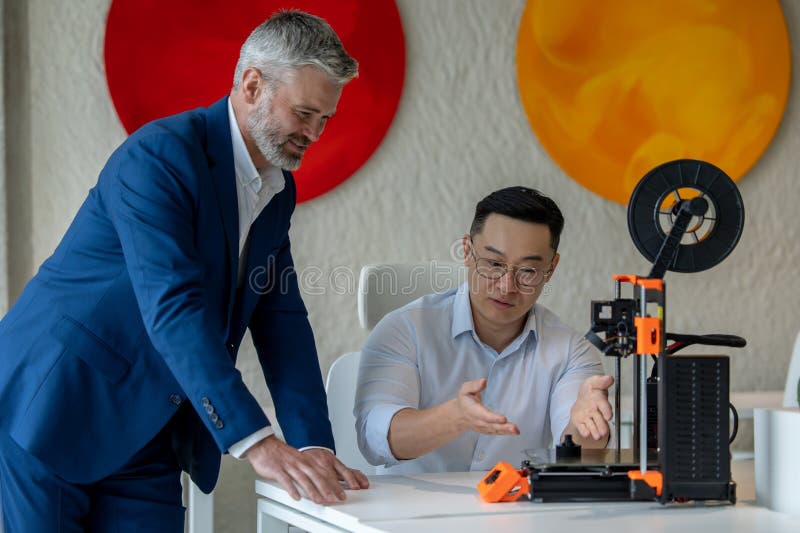 Innovative Industrial Engineers Using 3D Printer To Build Complex ...