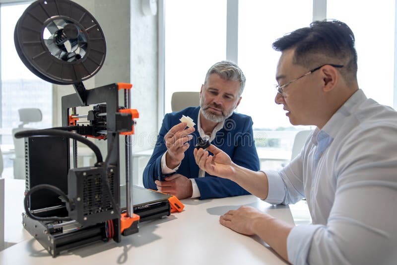 Innovative Industrial Engineers Using 3D Printer To Build Complex ...