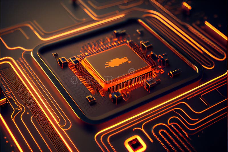 Innovative Industry Concept of Edge Computing. Stock Illustration ...