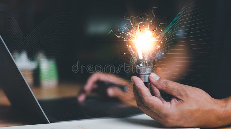 Innovative and Inspirational Concept,Technology Creativity for Future ...