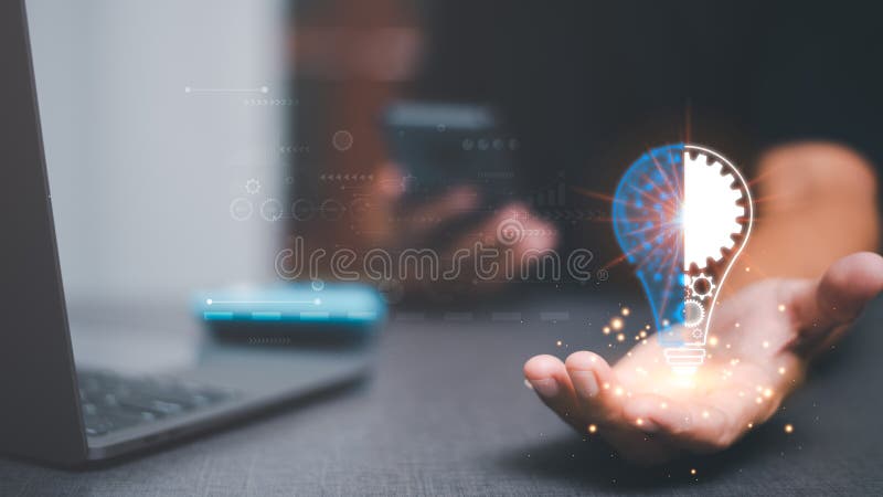 Innovative and Inspirational Concept,Technology Creativity for Future ...