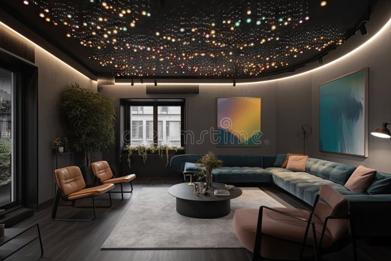 Innovative Interior Design with Unique Lighting, Color and Textures ...