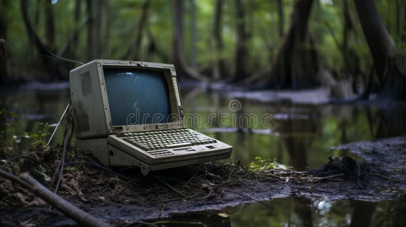Innovative Junglecore: an Environmental Portraiture of an Old Computer ...