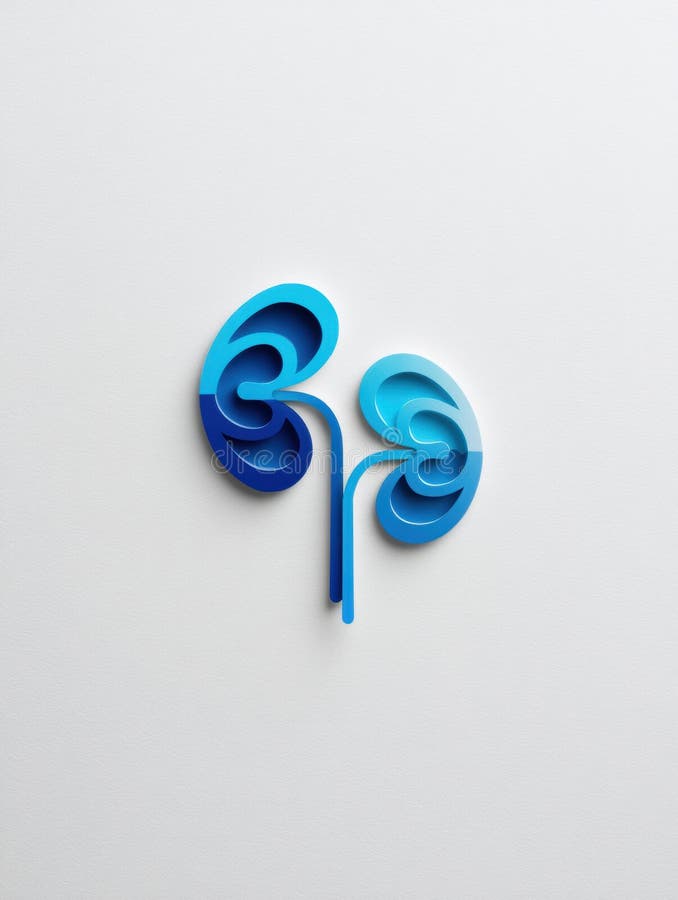 Innovative Kidney Doctor Logo Design Mockup Presented on a Clean White ...