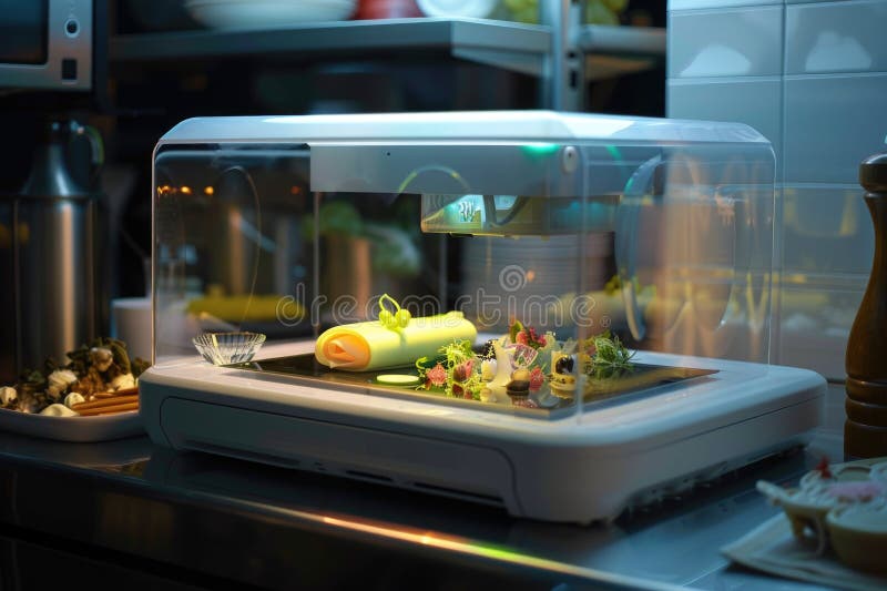 Innovative Kitchen Technology Showcasing Food Preservation in a ...