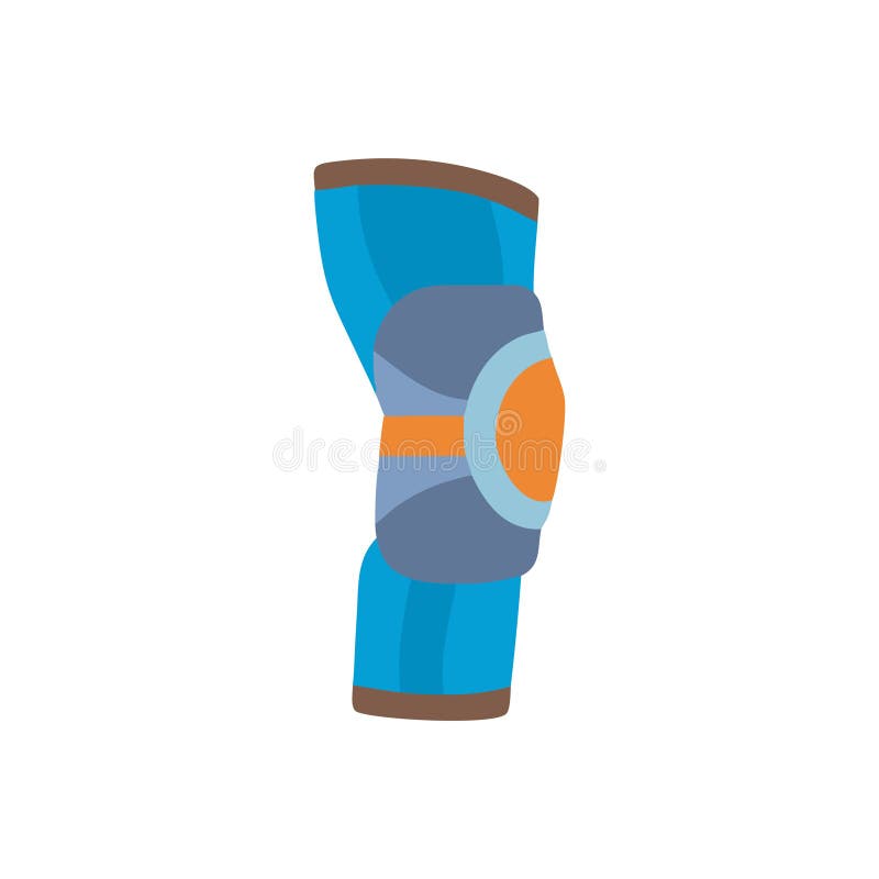 Innovative Knee Brace Icon stock illustration. Illustration of health ...
